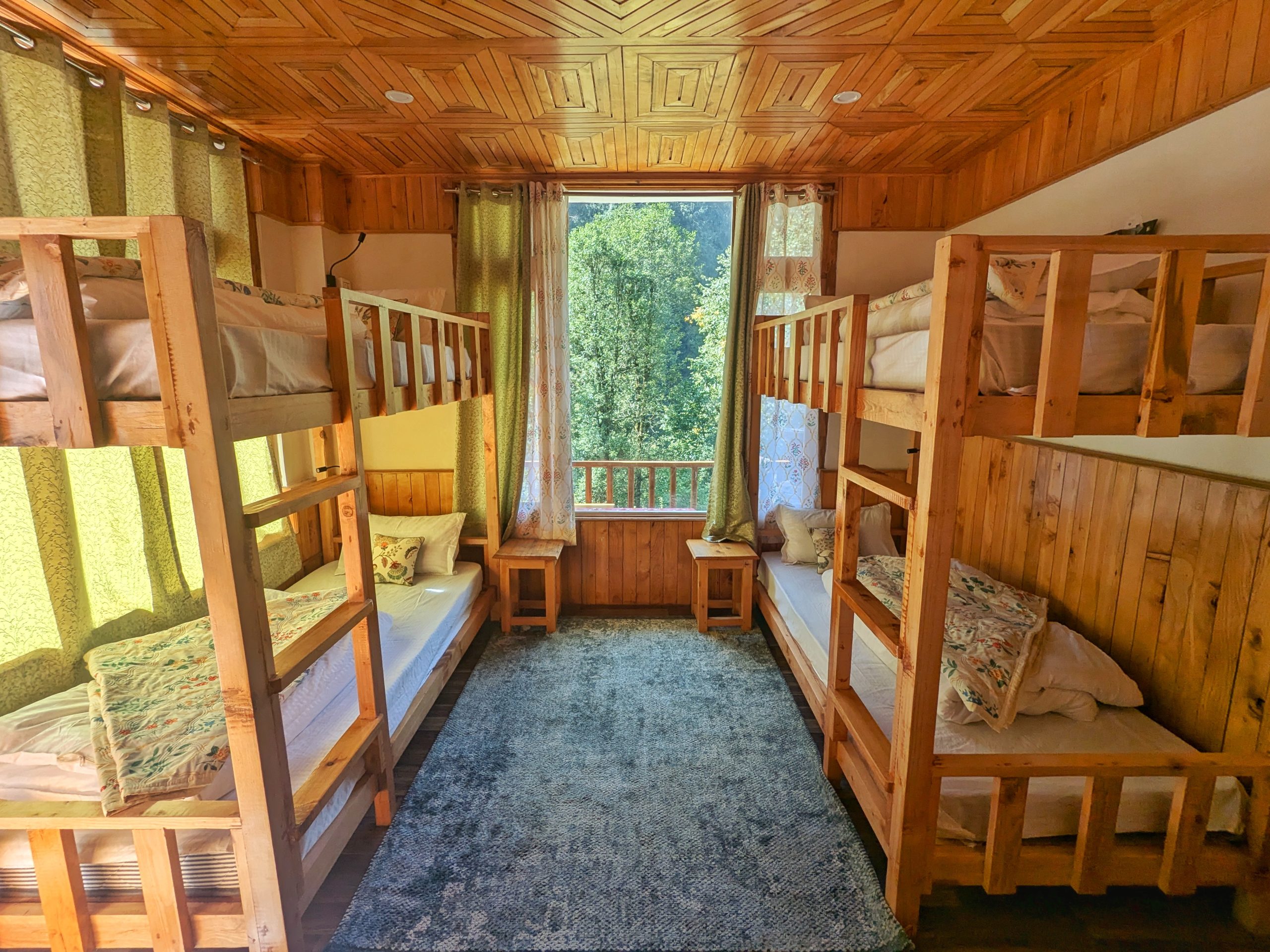 4-Bed Mixed Dorm with Balcony and Garden View - Ailyak - Embrace the ...